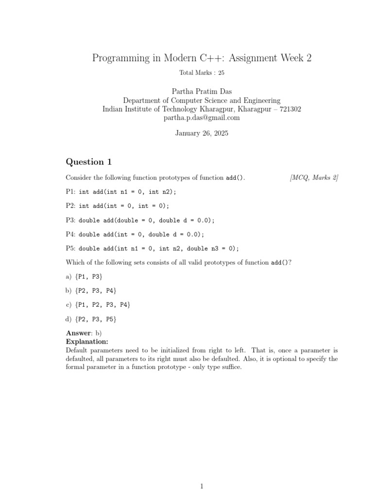 2022H2 - C++ - Assigment-2 Solution | PDF | Namespace | Parameter (Computer Programming)