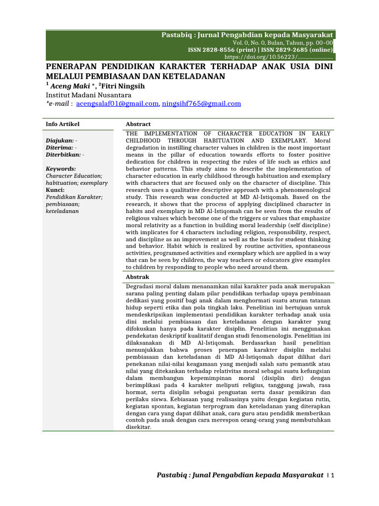 Artikel Aceng Maki & Fitri Ningsih | PDF