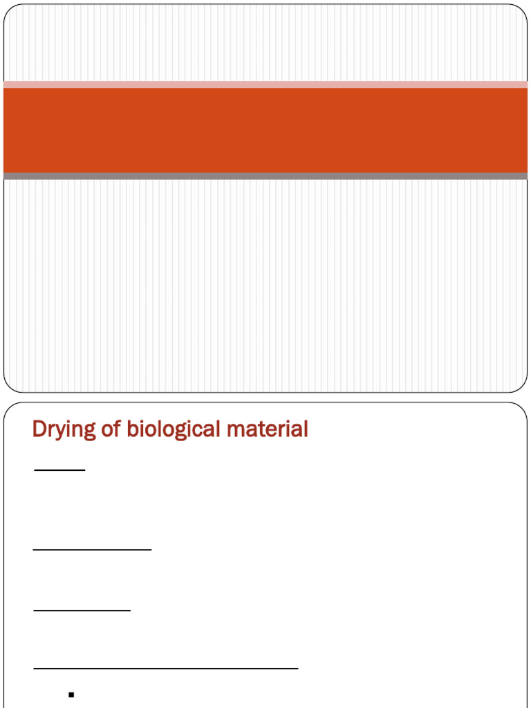 ST 02 Drying of Biological Material Lecture 13 2 | PDF | Evaporation ...
