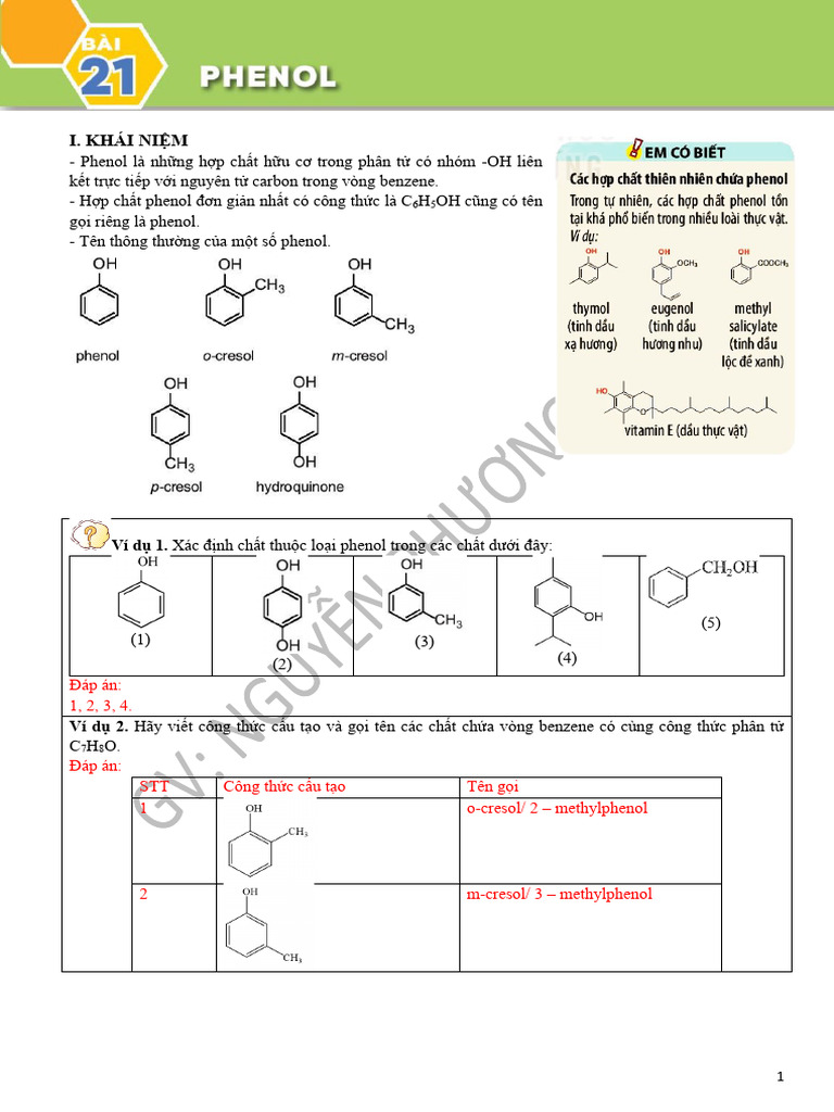 Phenol | PDF