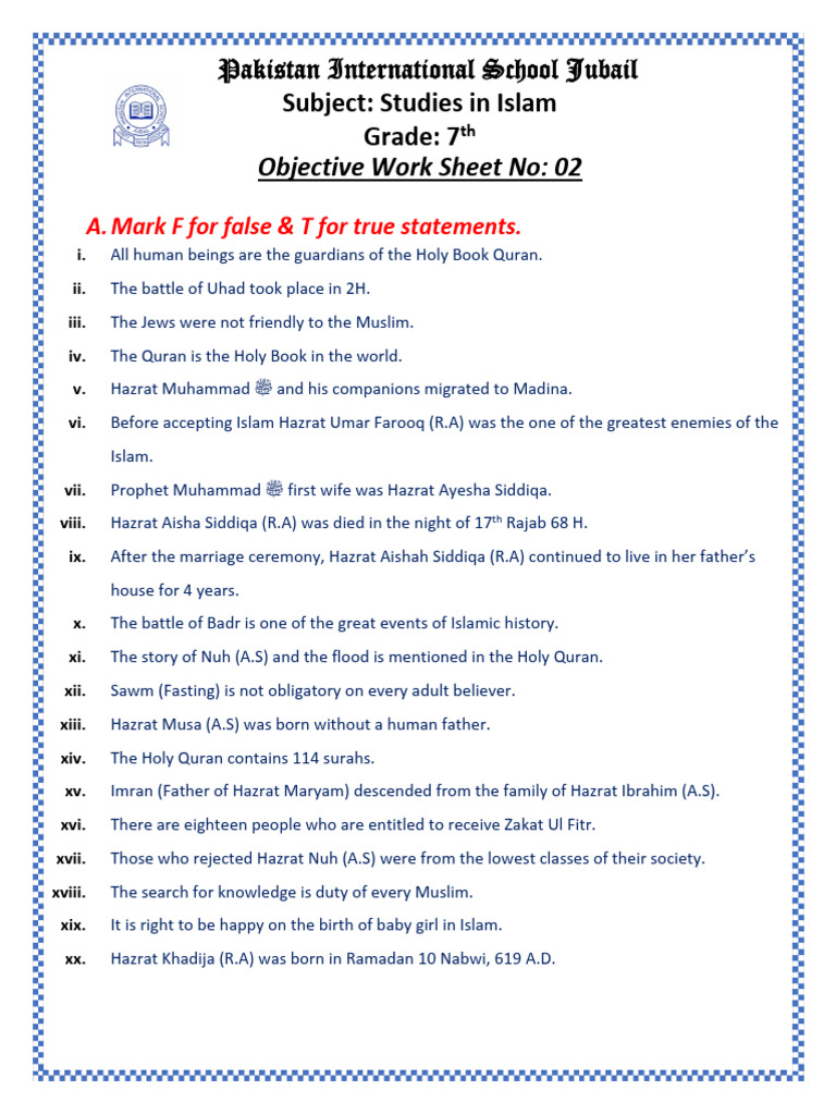 Worksheet No 2 | PDF