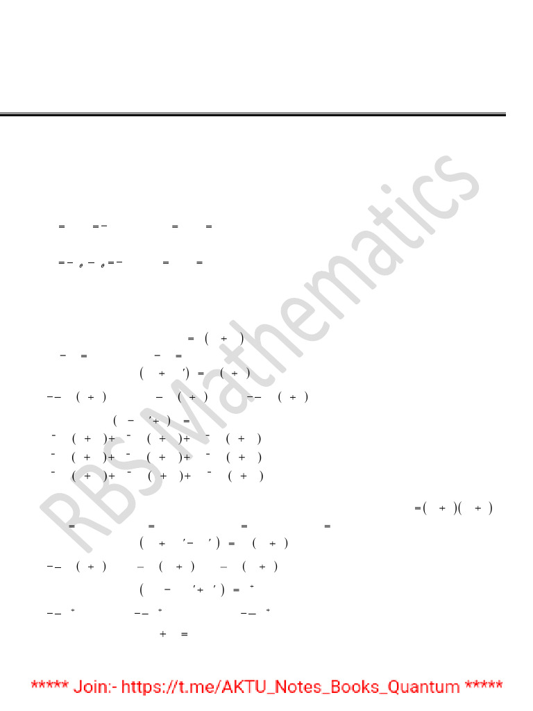 Mathematics - 4 (MCQS) (Version - 2) | PDF | Derivative | Equations