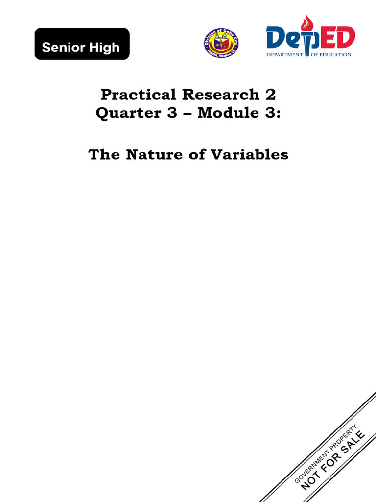 Practical Research 2 Module 3 Final | PDF