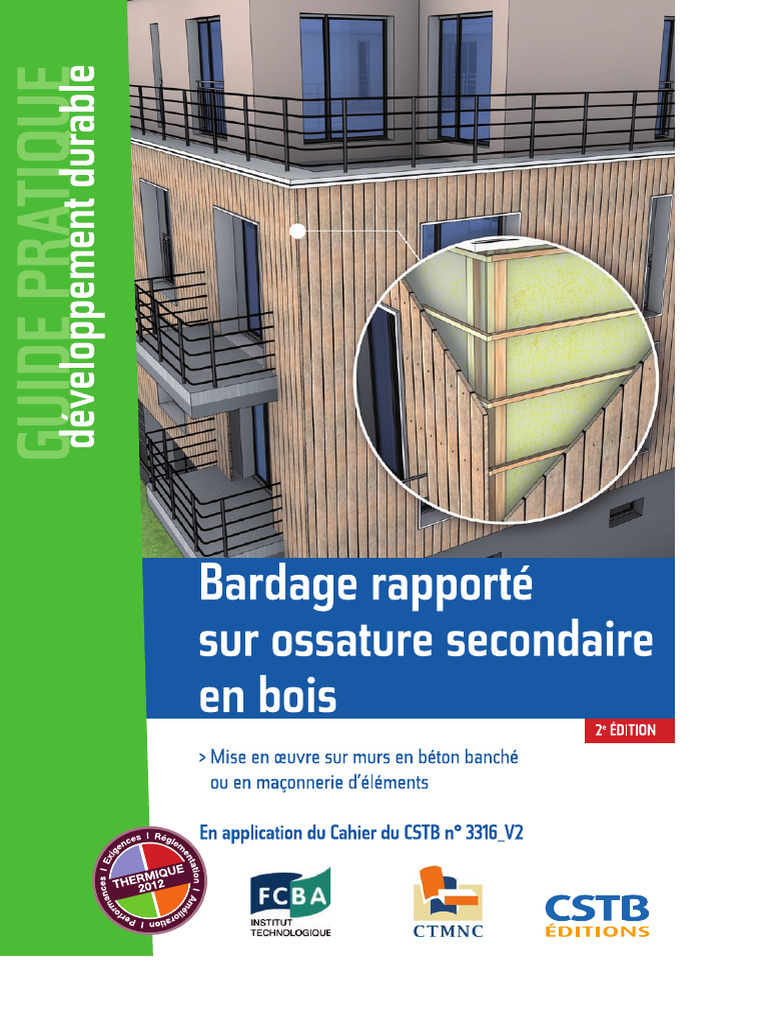 Bardage Sur Ossature Bois | PDF