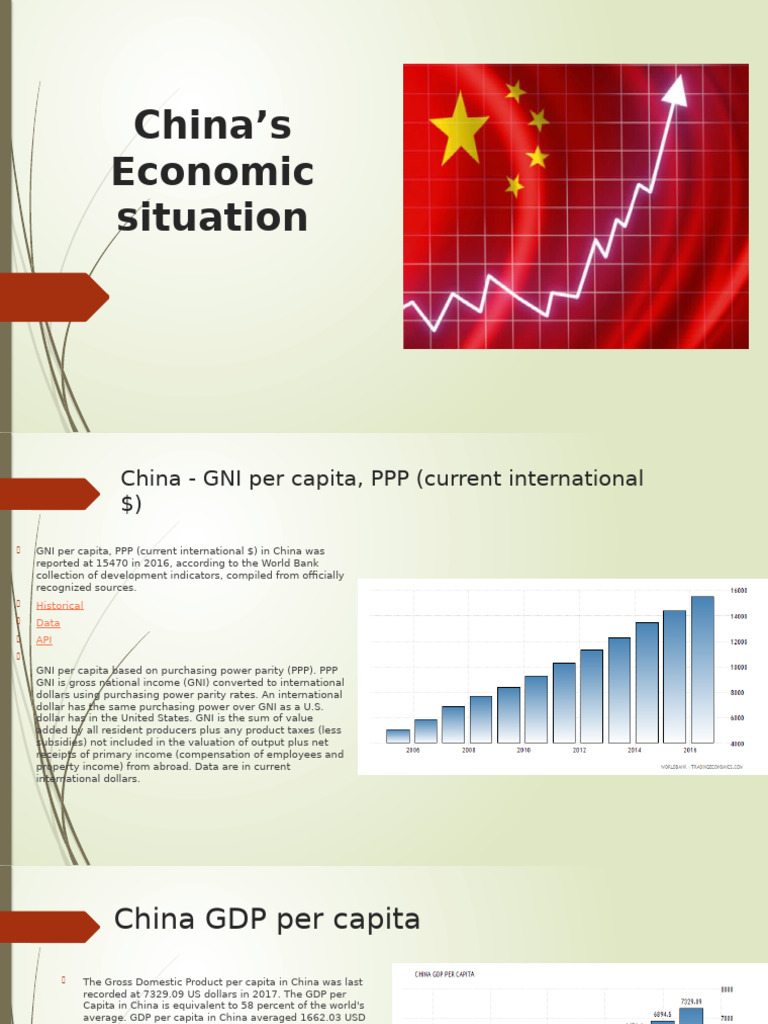 China's GNI and GDP Per Capita Data | PDF | Gross Domestic Product ...