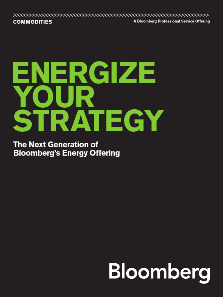 Bloomberg Energy Market Insights | PDF | Bloomberg L.P. | Renewable Energy