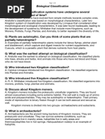 Class Xi Biology Ppt Chapter 2 Biological Classification Pdf