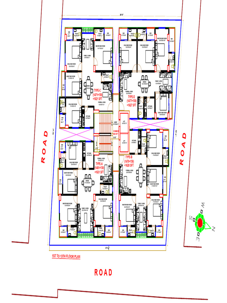 Multi-Unit Floor Plan Design | PDF