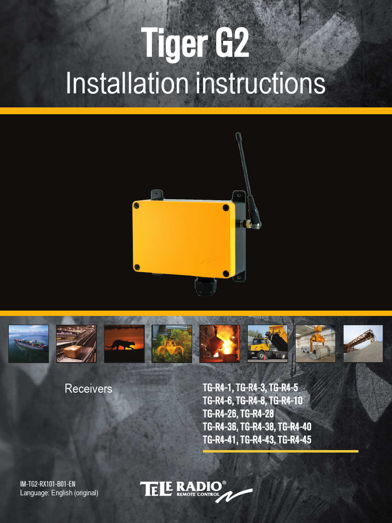 Tiger G2 Installation Guide | PDF | Manufactured Goods | Electronics