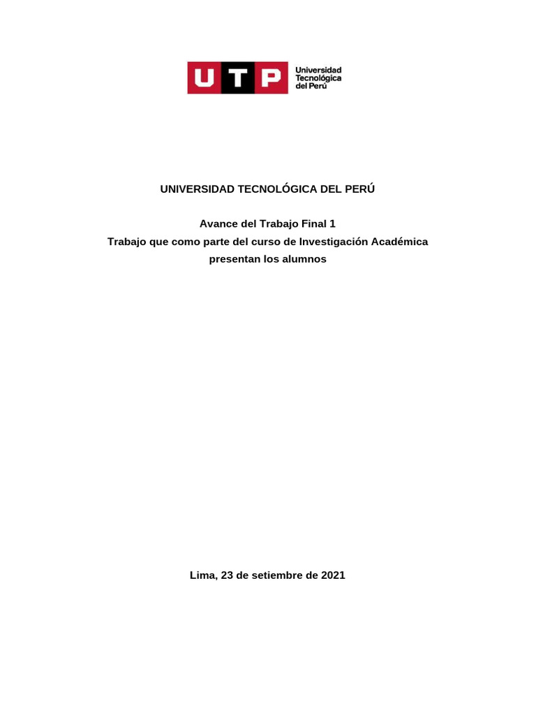 Semana 7 - Anexo 1 - Avance Del Trabajo Final 1 (1) Grupo8 | PDF | Karl ...