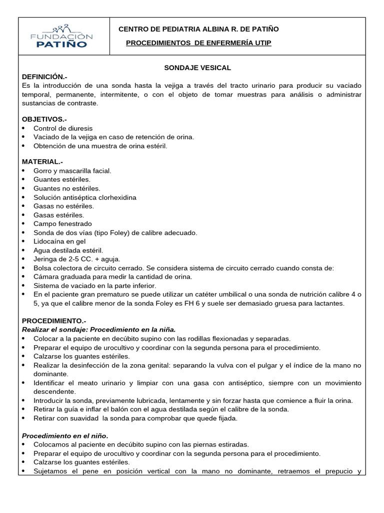 Protocolo Lic. Olga | PDF | Especialidades Medicas | Medicina CLINICA