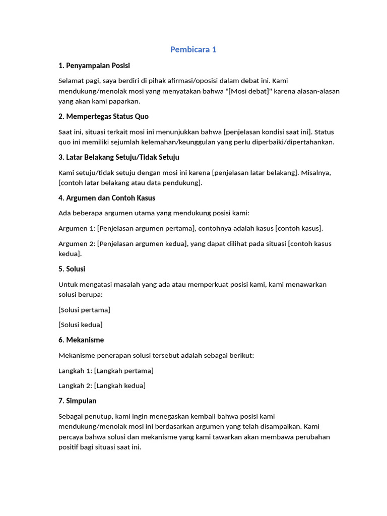 Prime Minister Pro Mosi 111 | PDF