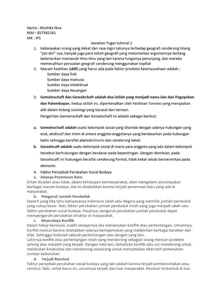 02 - Mustika Nisa - Tugas Wajib 2 | PDF