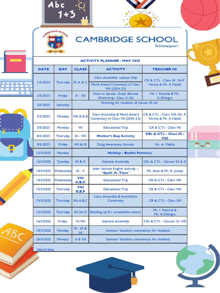 Ap - April - Primary & 6-12 (2025-26) | PDF | Holidays | Observances
