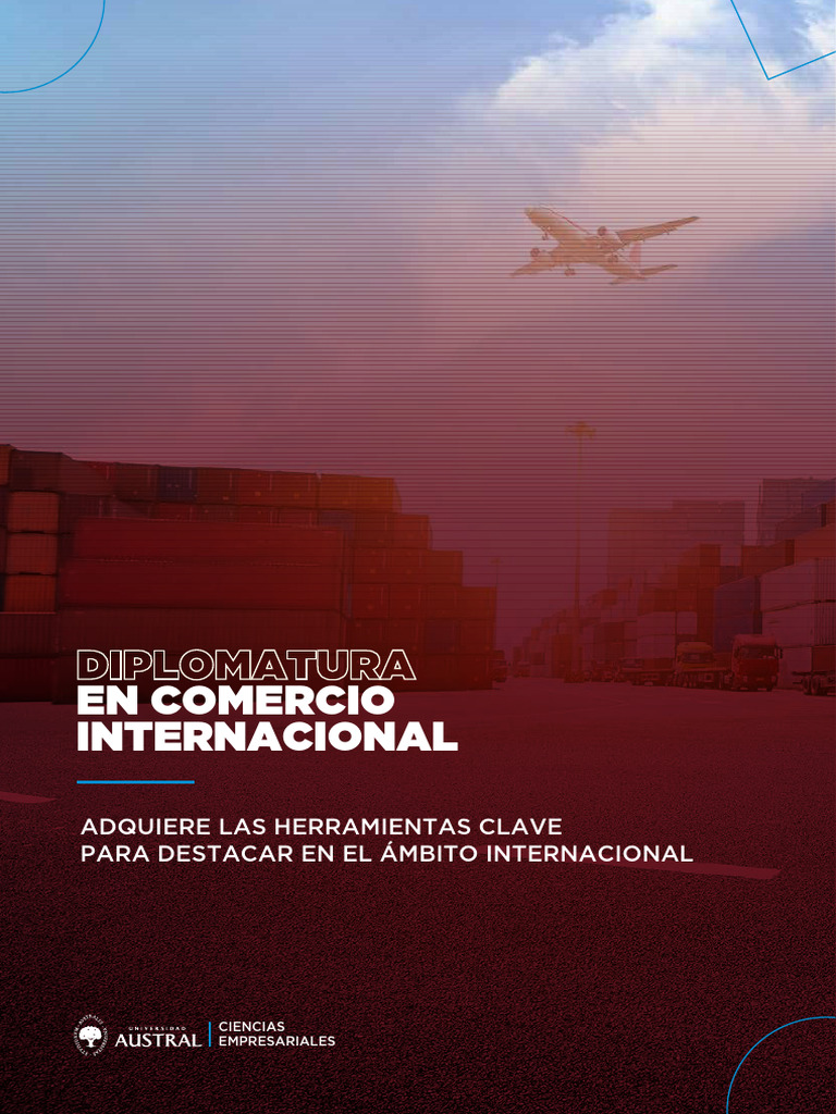 Brochure DCI 2025 OK Fecha | PDF | Logística | El comercio internacional
