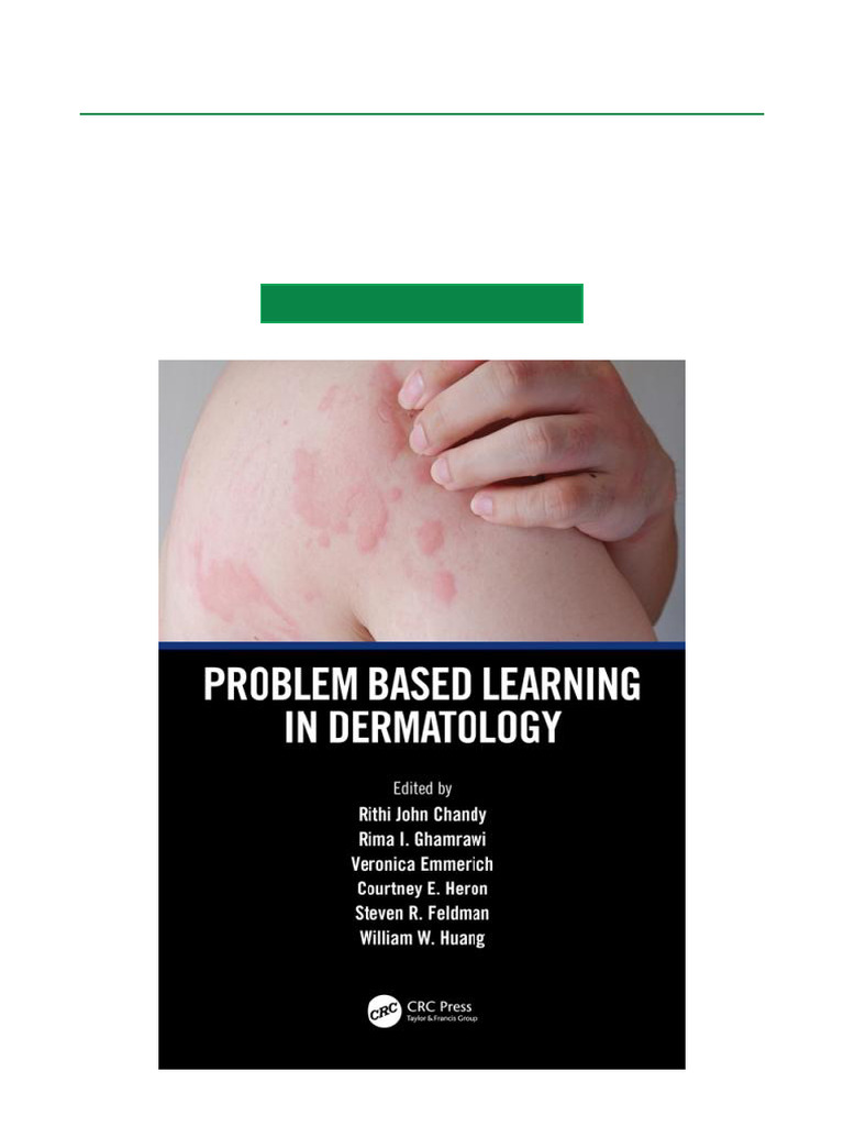 Problem Based Learning in Dermatology - 1st Edition High-Quality ...