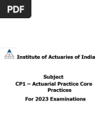 Actuarial Exam Study Guide | PDF | Valuation (Finance) | Risk