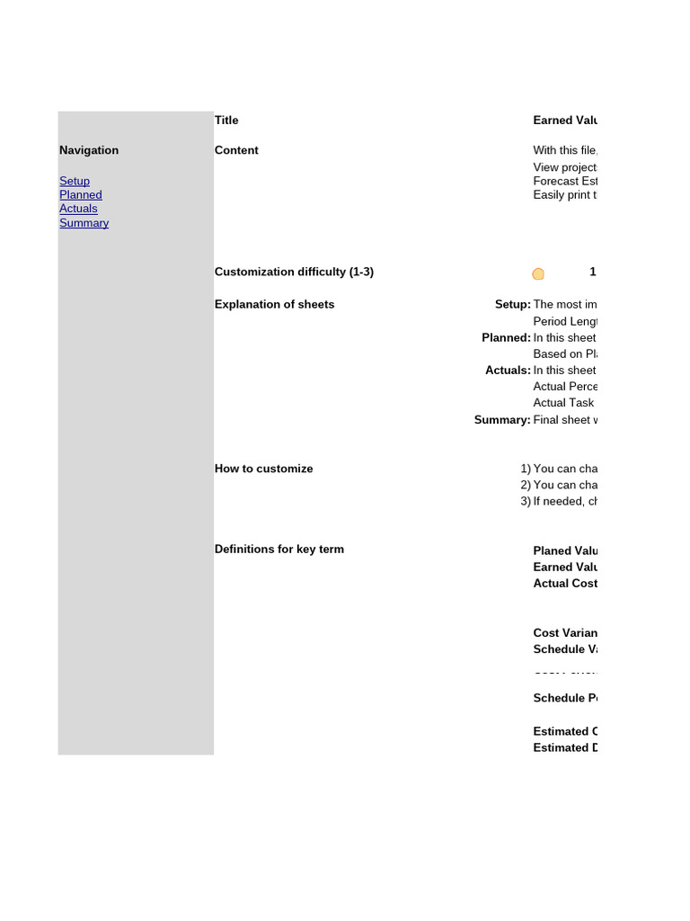 Earned Value Analysis (EVA) | PDF | Analysis