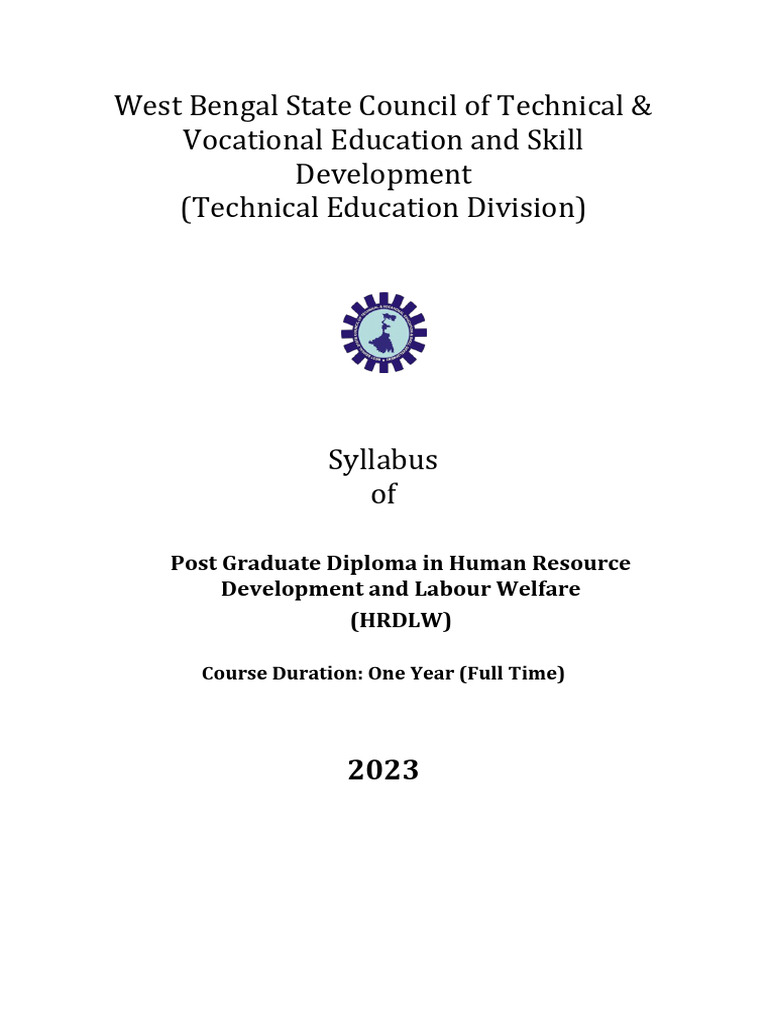 West Bengal State Council of Technical & Vocational Education and Skill ...