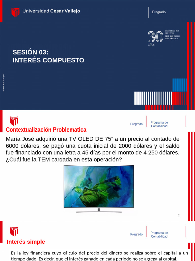 PPT - Interés - Compuesto | PDF | Interés | Interés compuesto