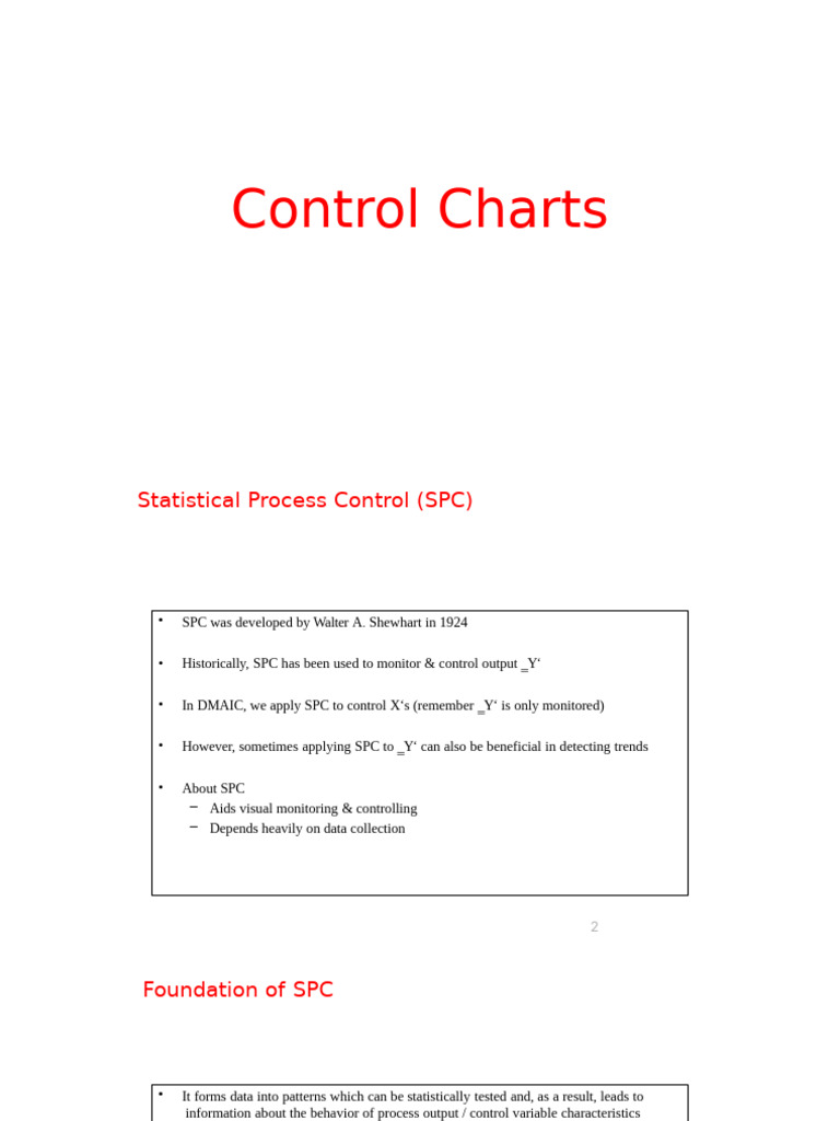 Lecture 10 - Control Charts | PDF