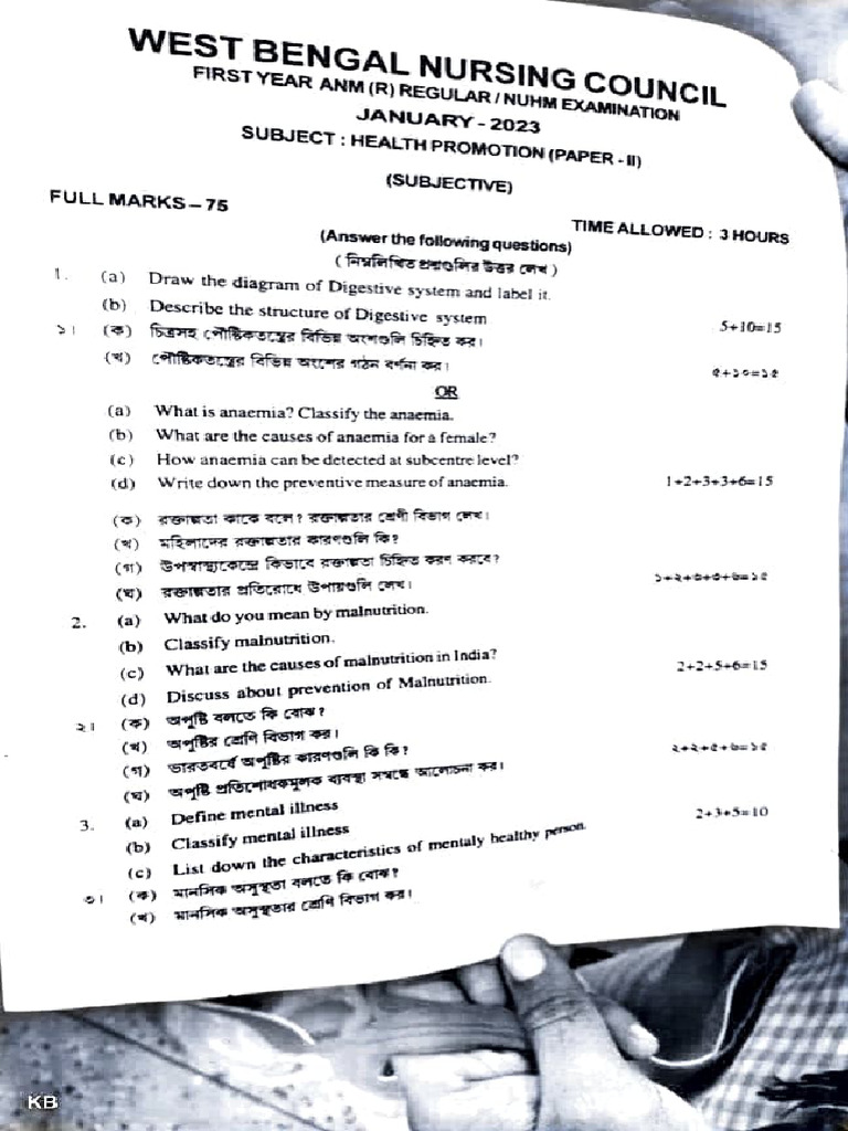 Health Promotion Question | PDF | Medical Specialties