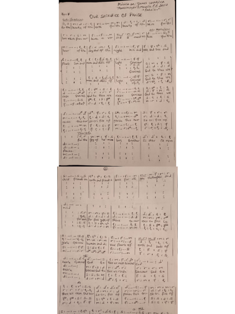 Our The Sacrifice Pdf