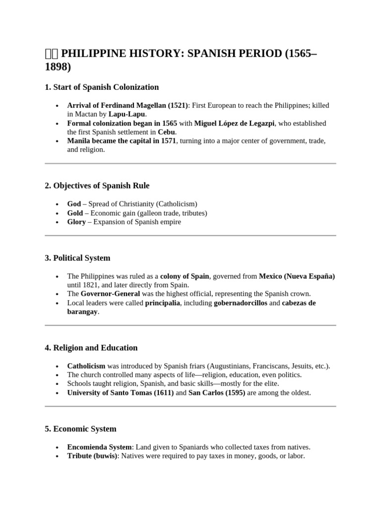 ?? PHILIPPINE HISTORY | PDF