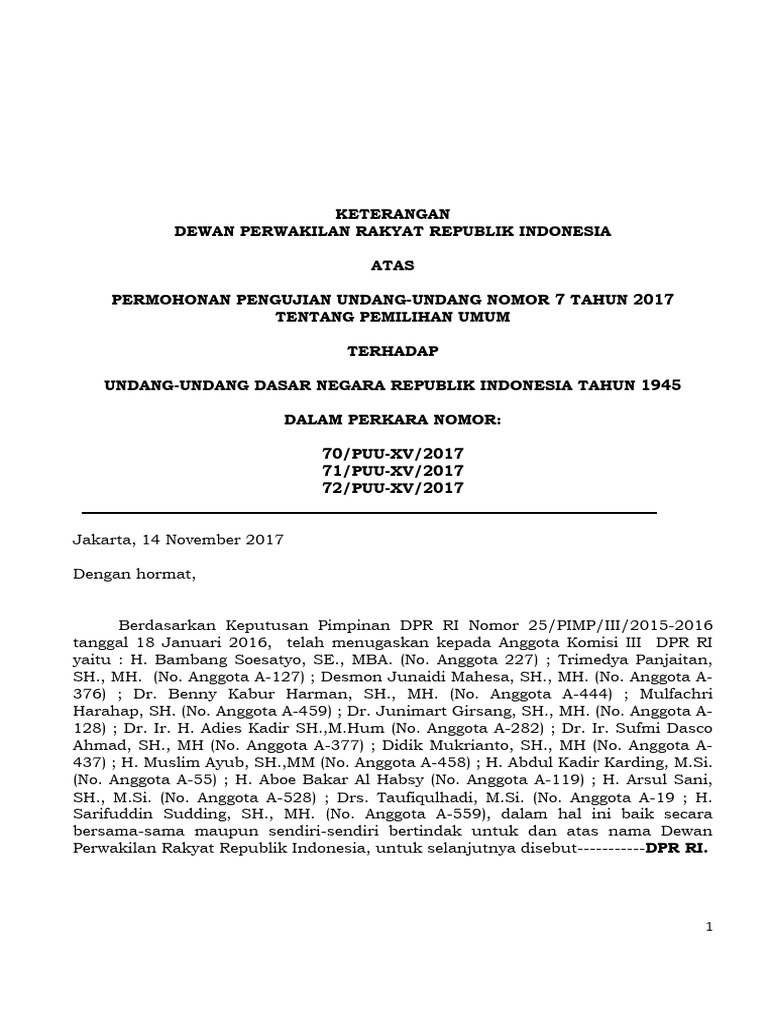 Keterangan Public 407 | PDF