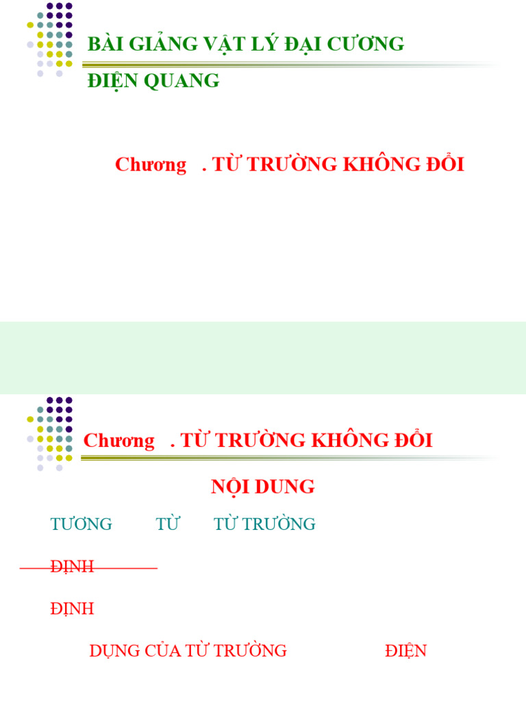 Chuong 4 - Tu Truong - Part2 - Gui SV | PDF