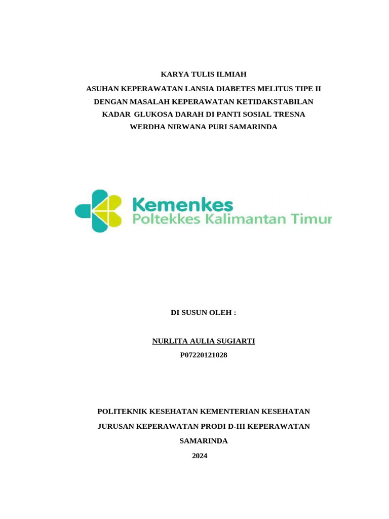 Kti Askep DM Lansia | PDF