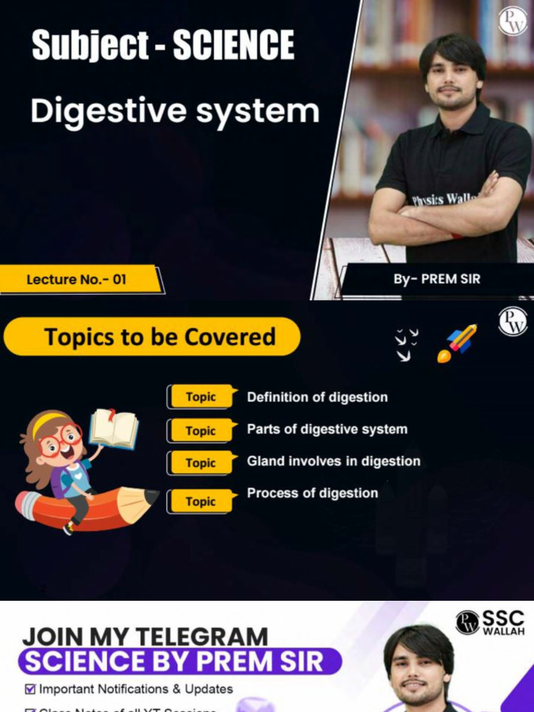 Digestive System 01 - Class Notes | PDF