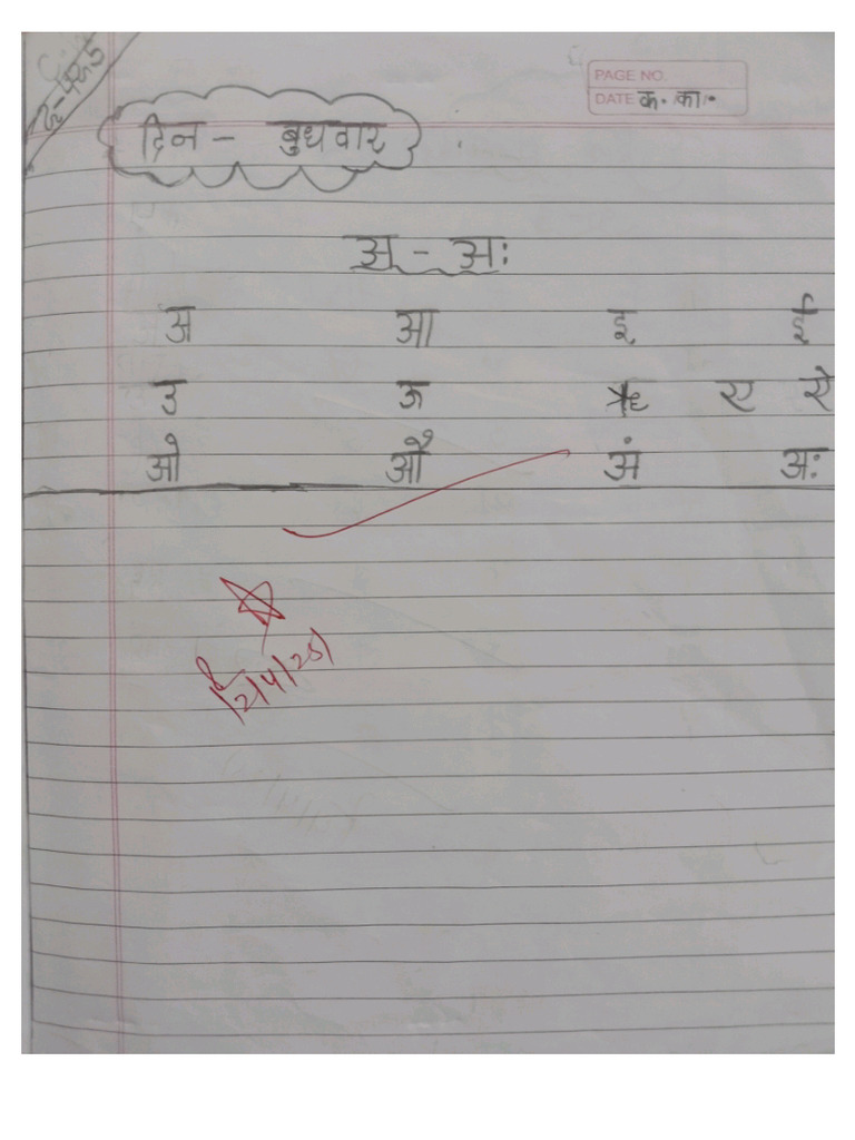 Hindi Work PDF | PDF