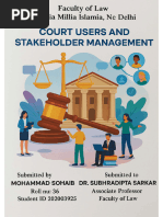 Strategic Plan For Judicial Innovation Notes | PDF