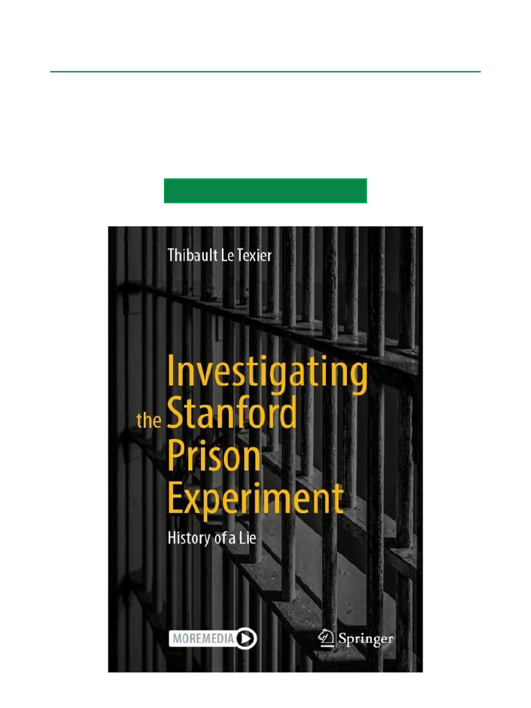Stanford Prison Experiment Exposed | PDF