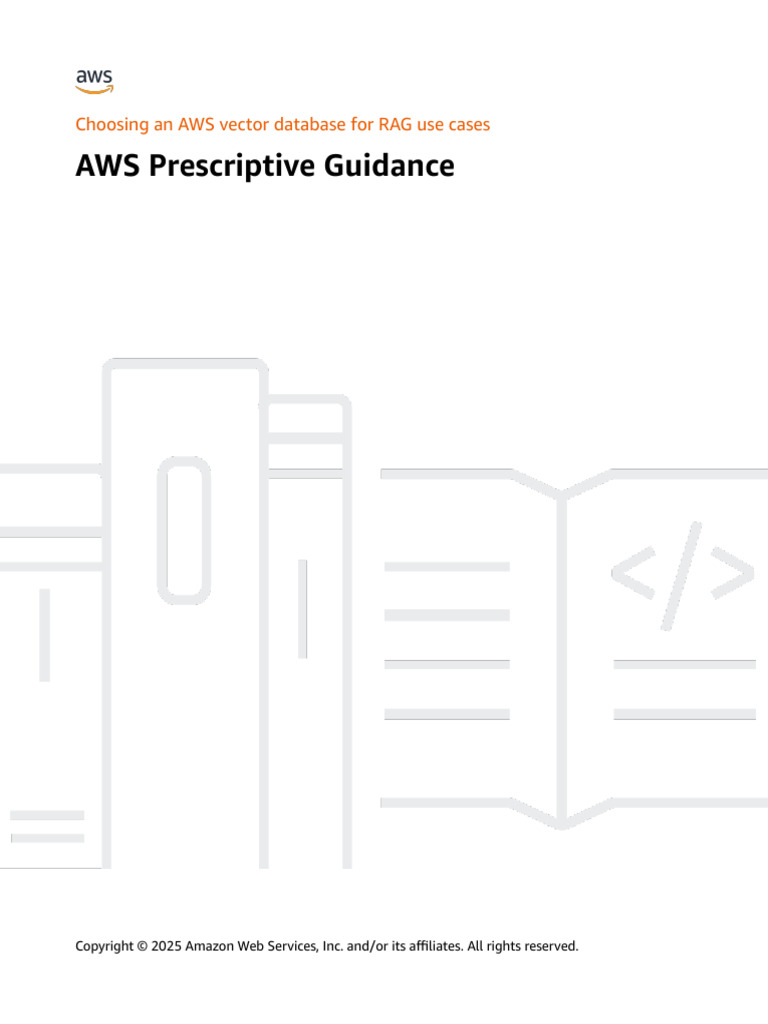 Choosing An Aws Vector Database For Rag Use Cases | PDF | Databases ...