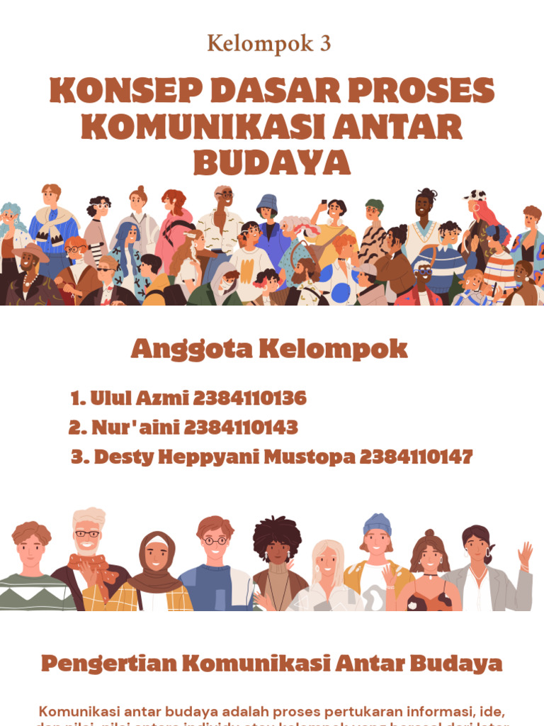 Kel 3 - Komunikasi Antar Budaya | PDF