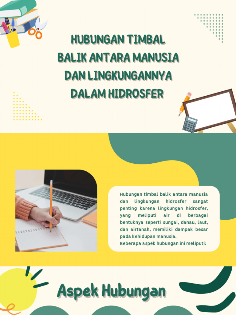 Hubungan Timbal Balik Antara Manusia Dan Lingkungannya (Kinasih Seni - 076) | PDF