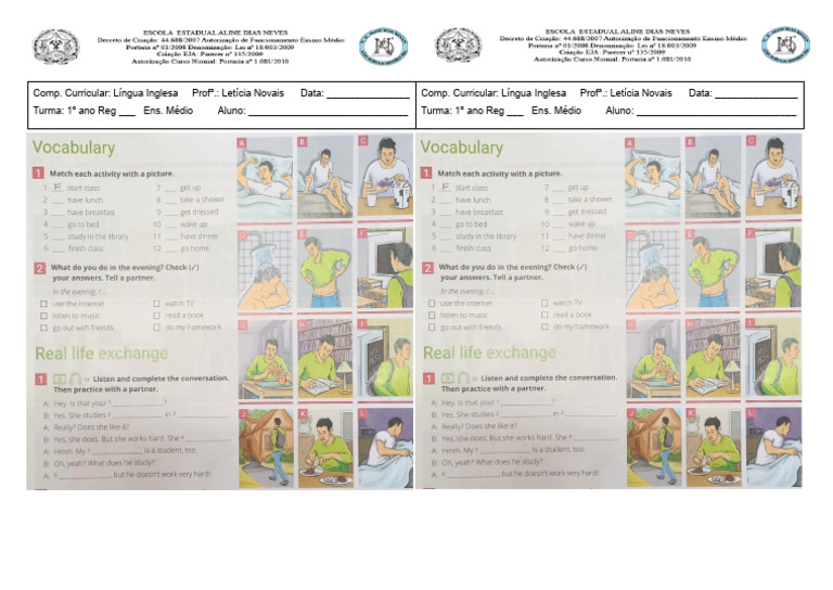 Exercise Daily Routine | PDF