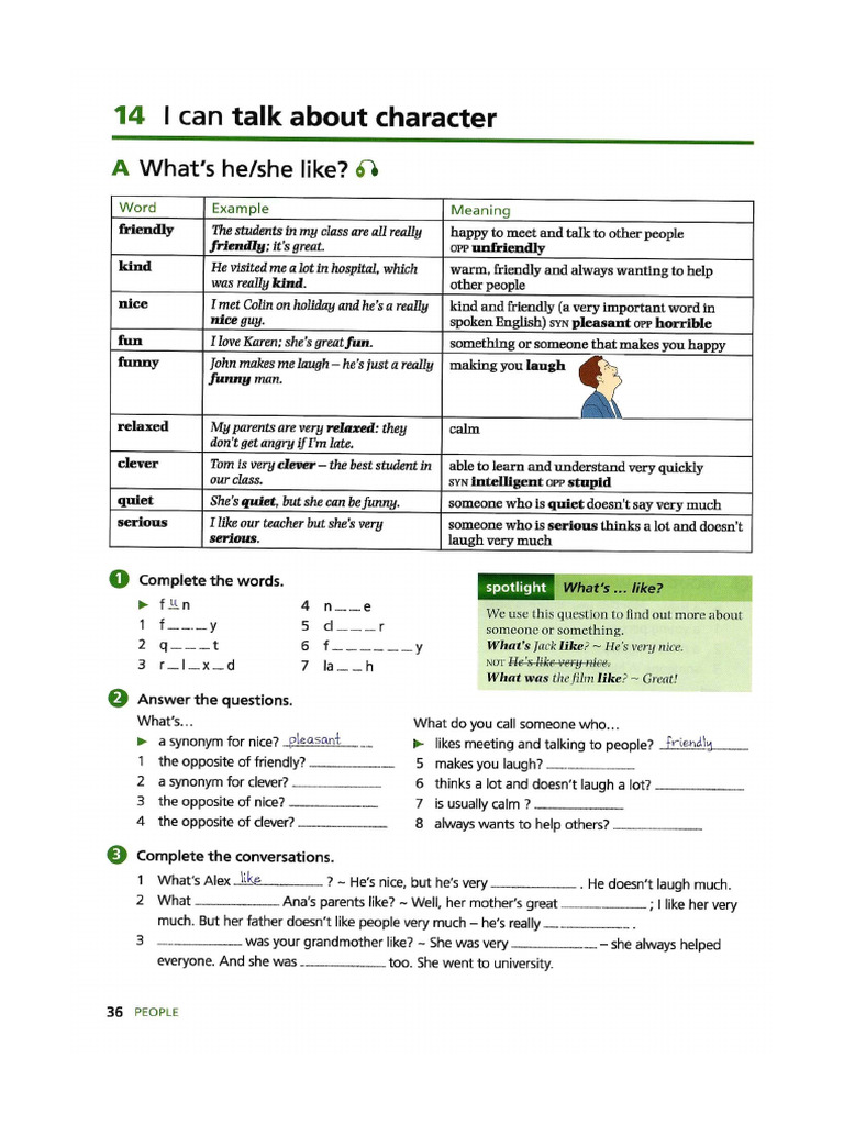 Talk About Character | PDF