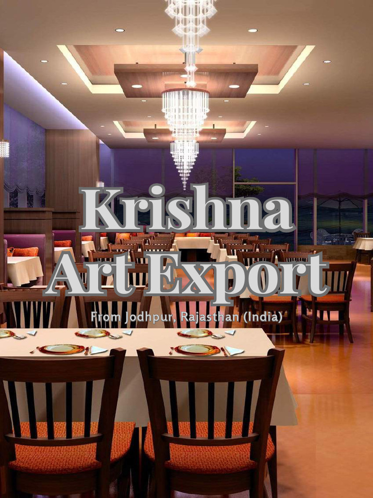 Krishna Art Export (Chairs) | PDF | Decorative Arts