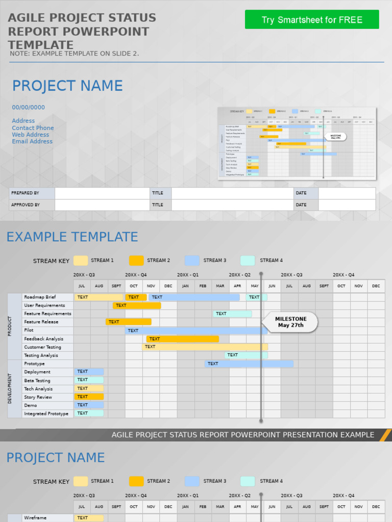 IC Agile Project Status Report Powerpoint 11839 Powerpoint | PDF | Computing