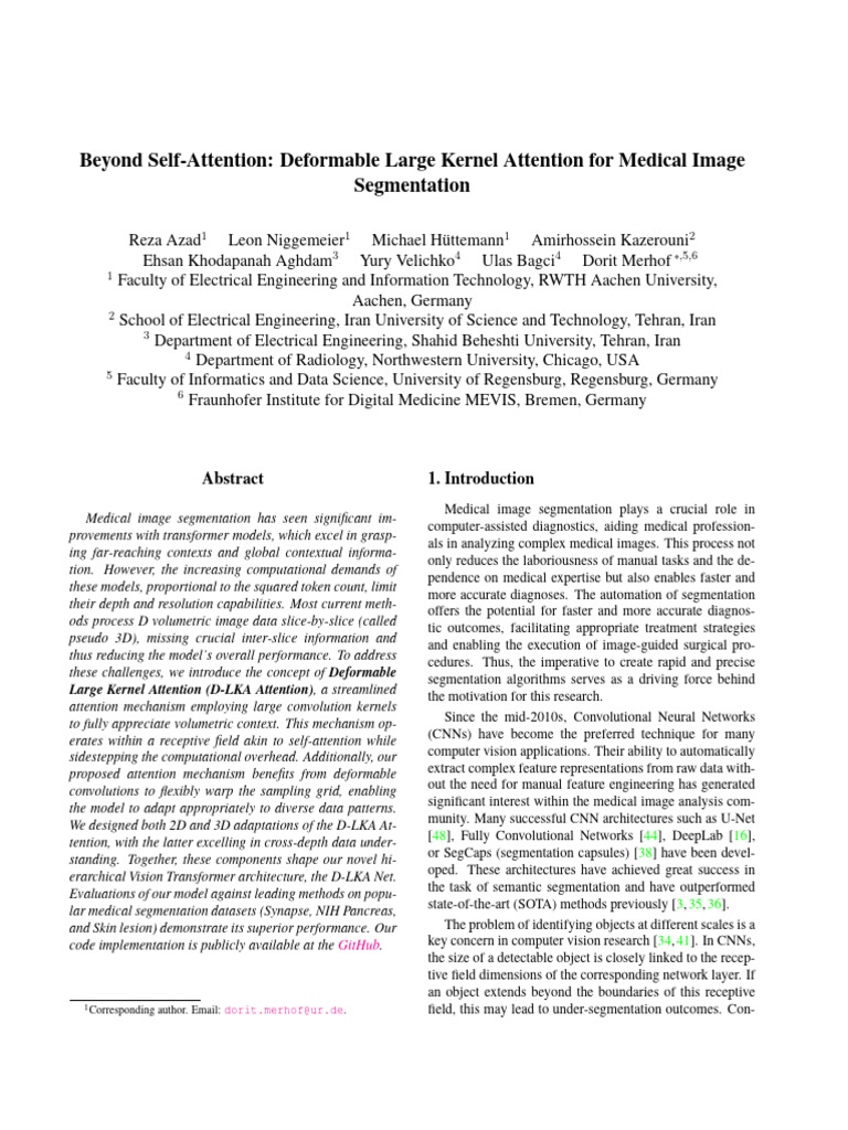 Beyond Self-Attention. Deformable Large Kernel Attention For Medical Image Segmentation Azad Et ...