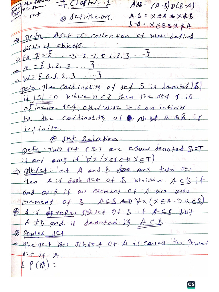 Maths Chapter Two | PDF