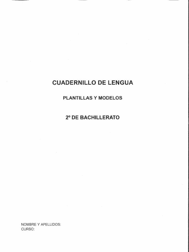 Plantillas y Modelos Completo | PDF