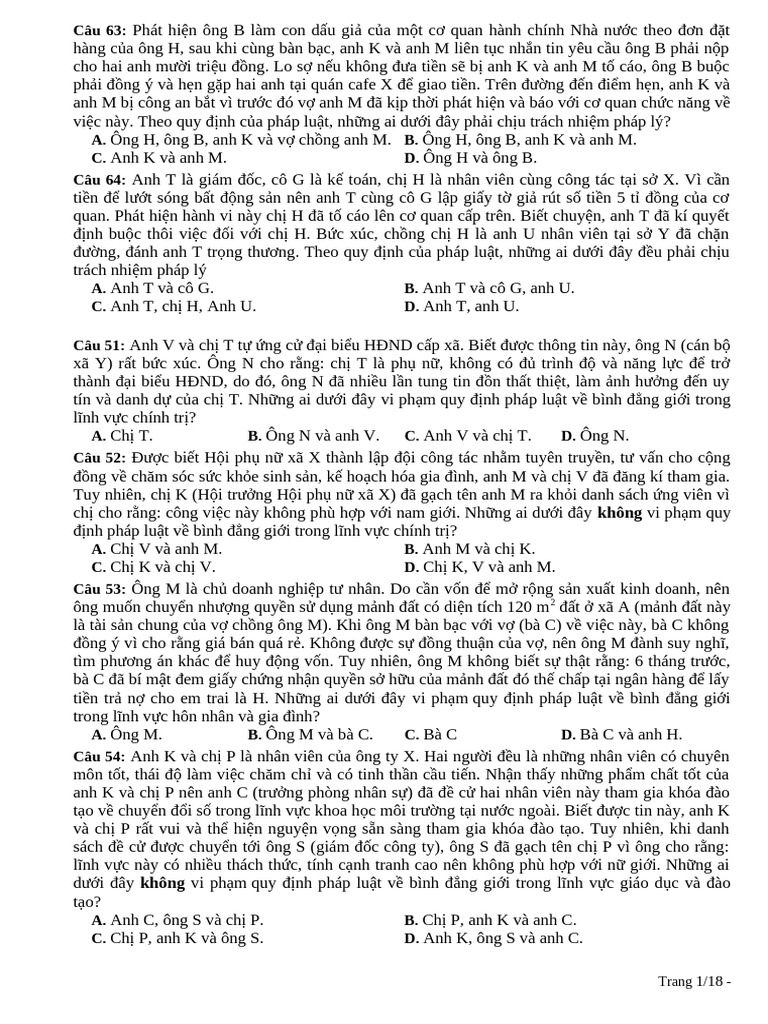 CÂU HỎI TN VẬN DỤNG CAO KỲ 2 K11 | PDF