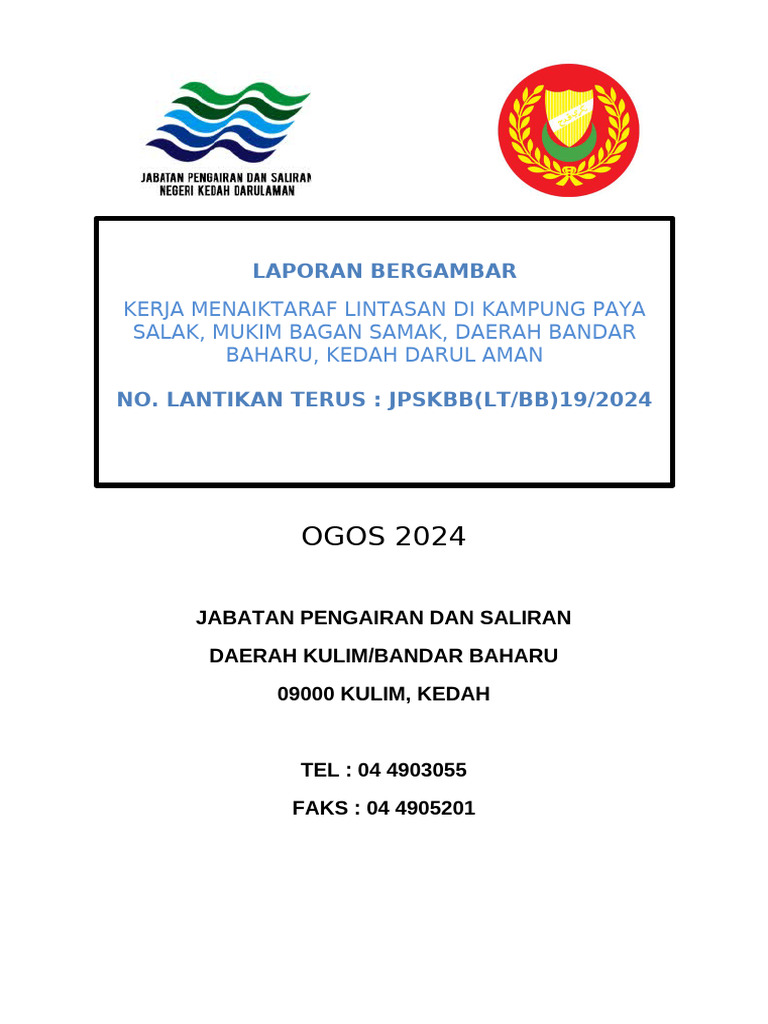 Contoh Laporan Bergambar | PDF