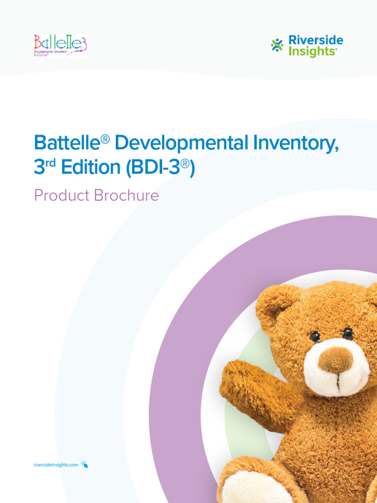 Battelle Developmental Inventory 3 Overview | PDF | Individualized ...