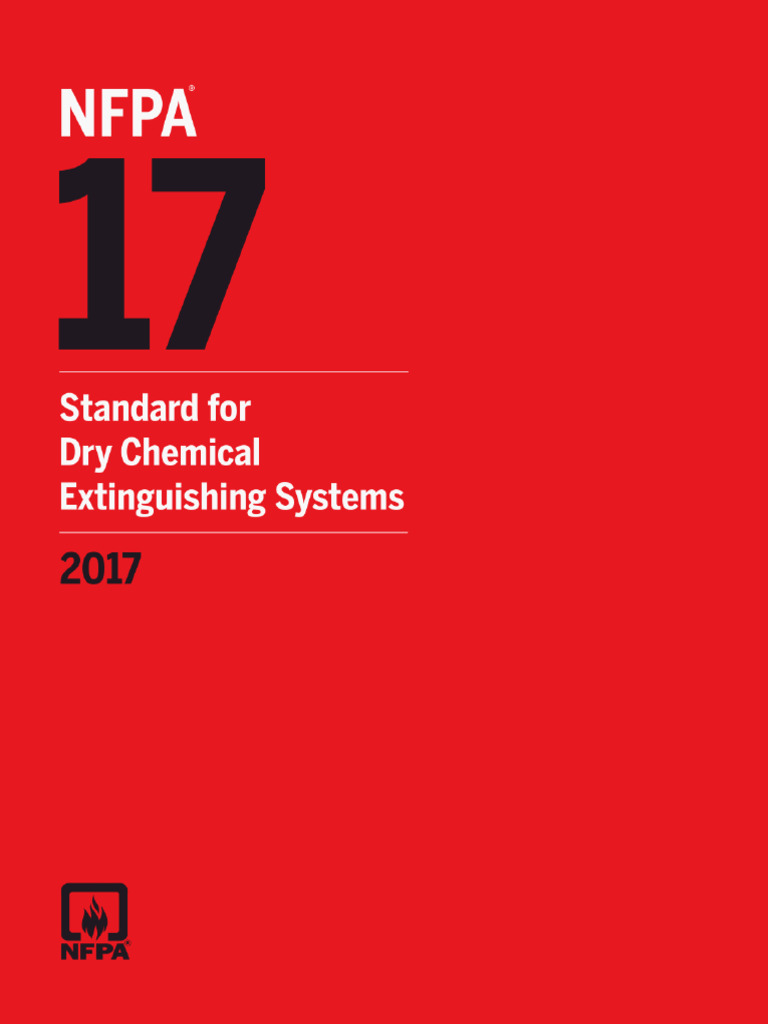 NFPA 17 - Norma para Sistemas de Extinción Por Polvo Químico (2017) | PDF