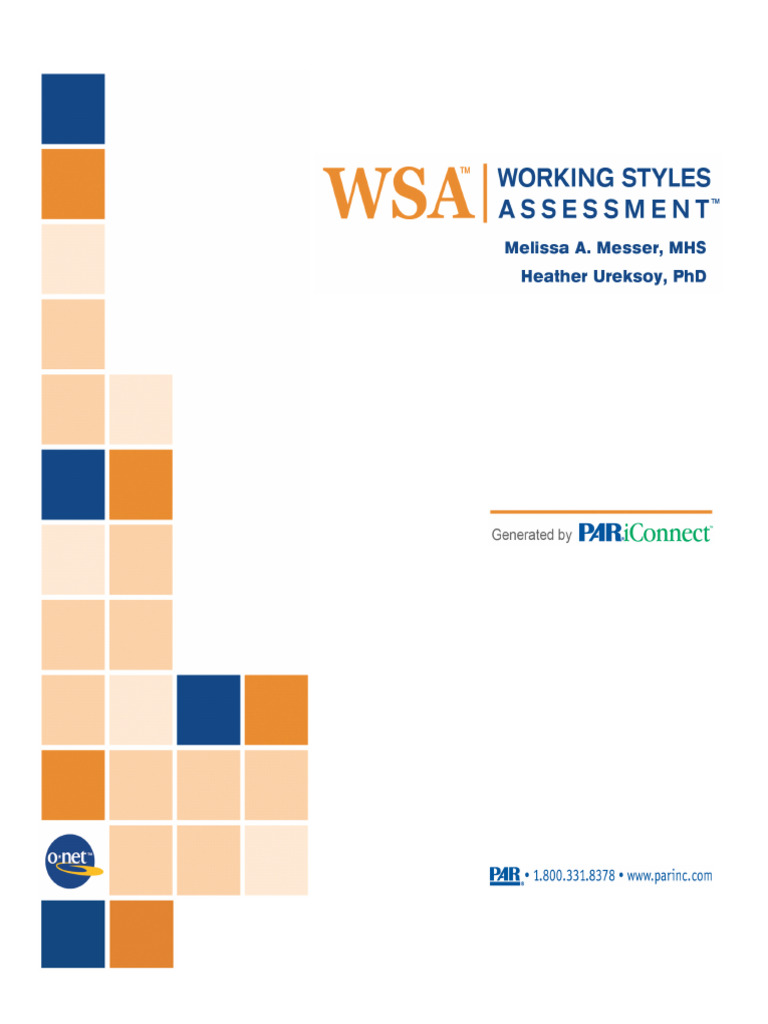 Sample PARiConnect Interpretive Report | PDF | Leadership ...